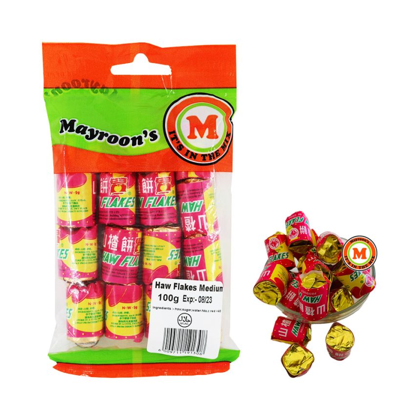 Mayroons - Haw Flakes 100g | Sweets Online